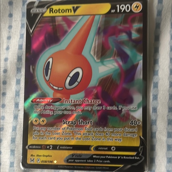 Toys | Rotom V Pokmon Card | Poshmark